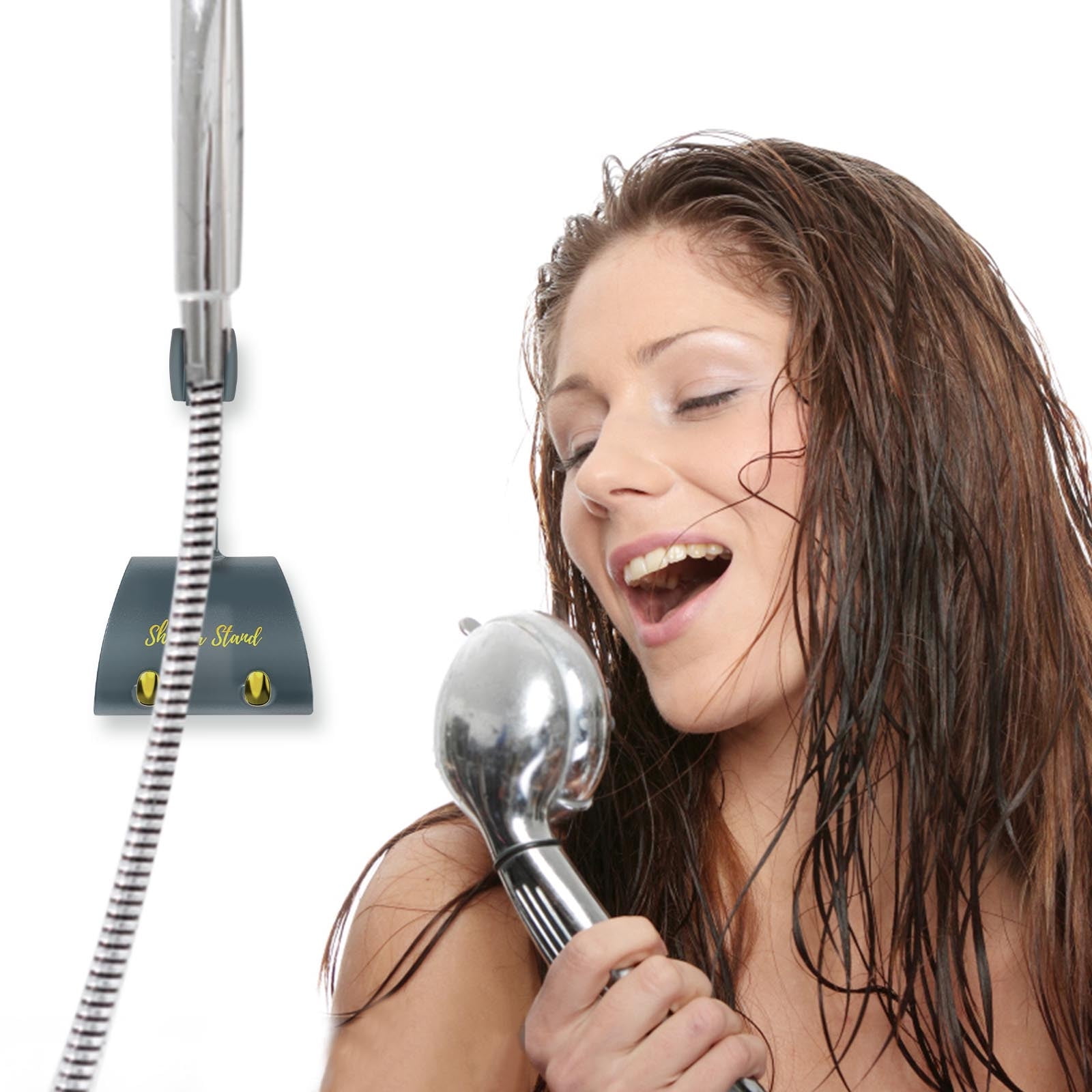 VBXOAE Universal Movable Shower Bracket No Drill Installation Angle ...