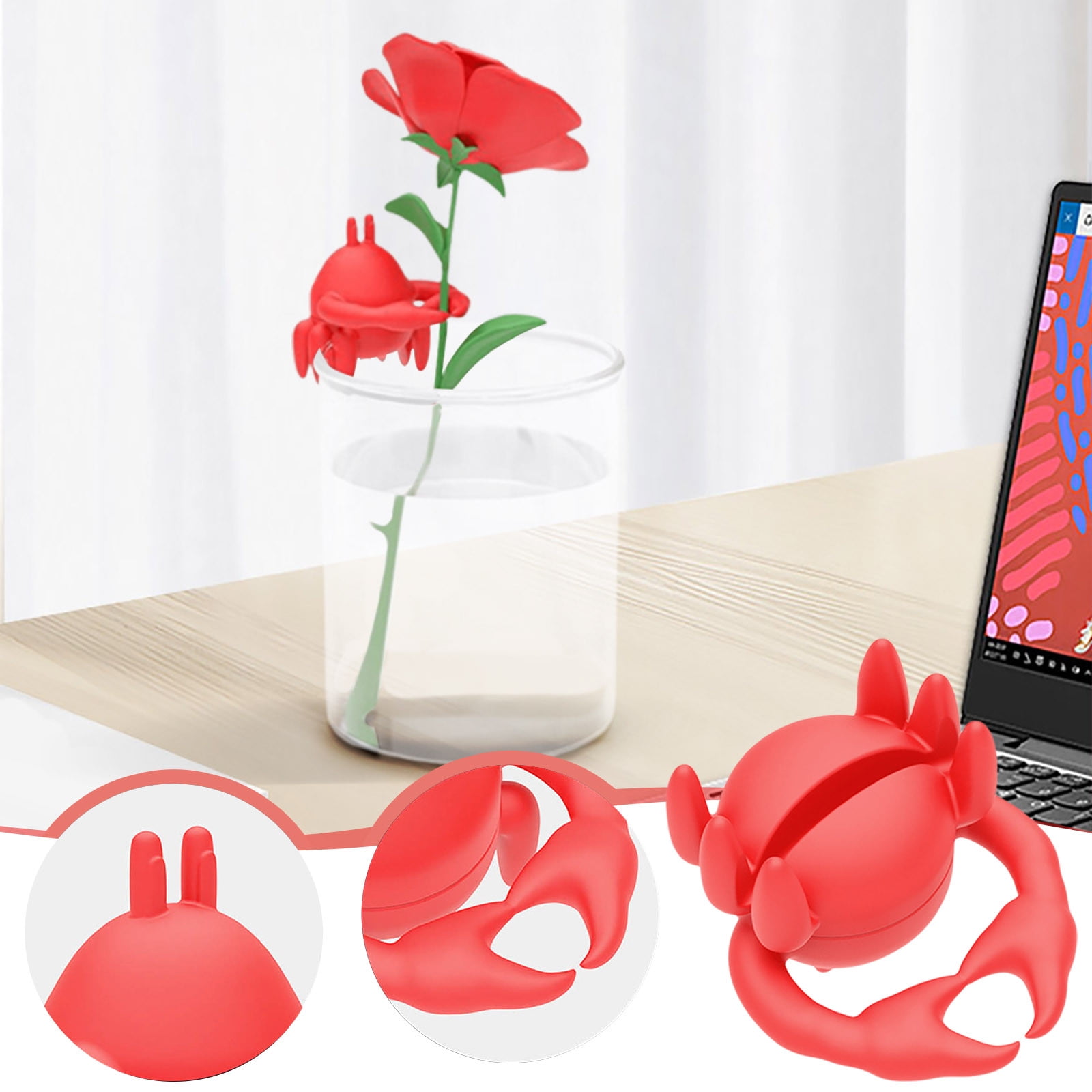 VBXOAE Wall Hook Fixing Clip for Indoor Climbing Plants and ...