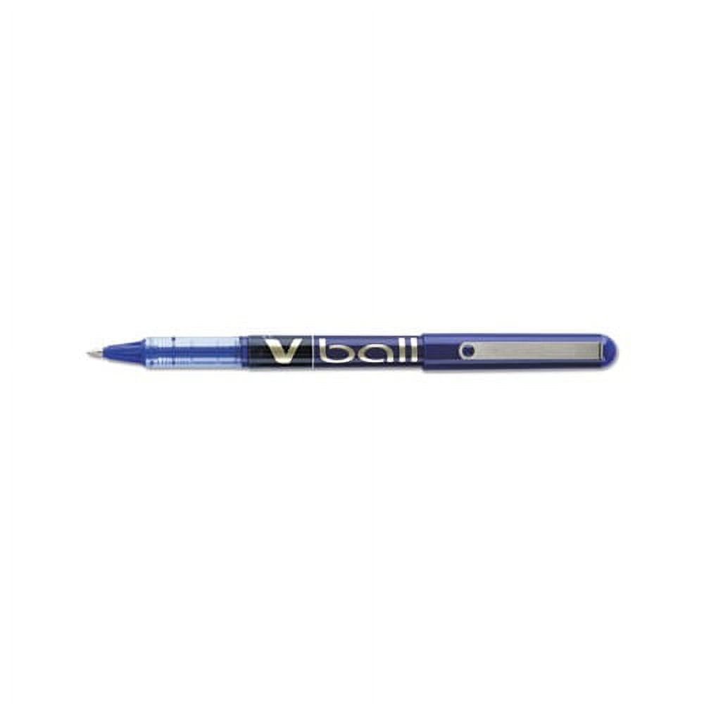 VBall Liquid Ink Stick Roller Ball Pen Fine 0.7mm, Blue Ink/Barrel ...