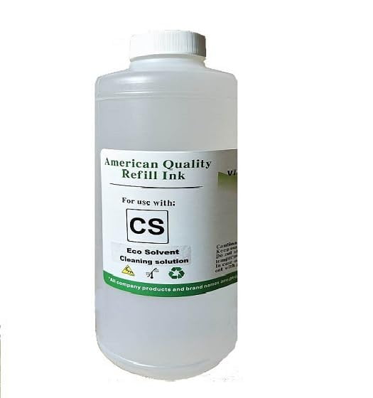 VC Eco Solvent Cleaning Solution 1000ml for Mimaki Roland Mutoh Epson ...