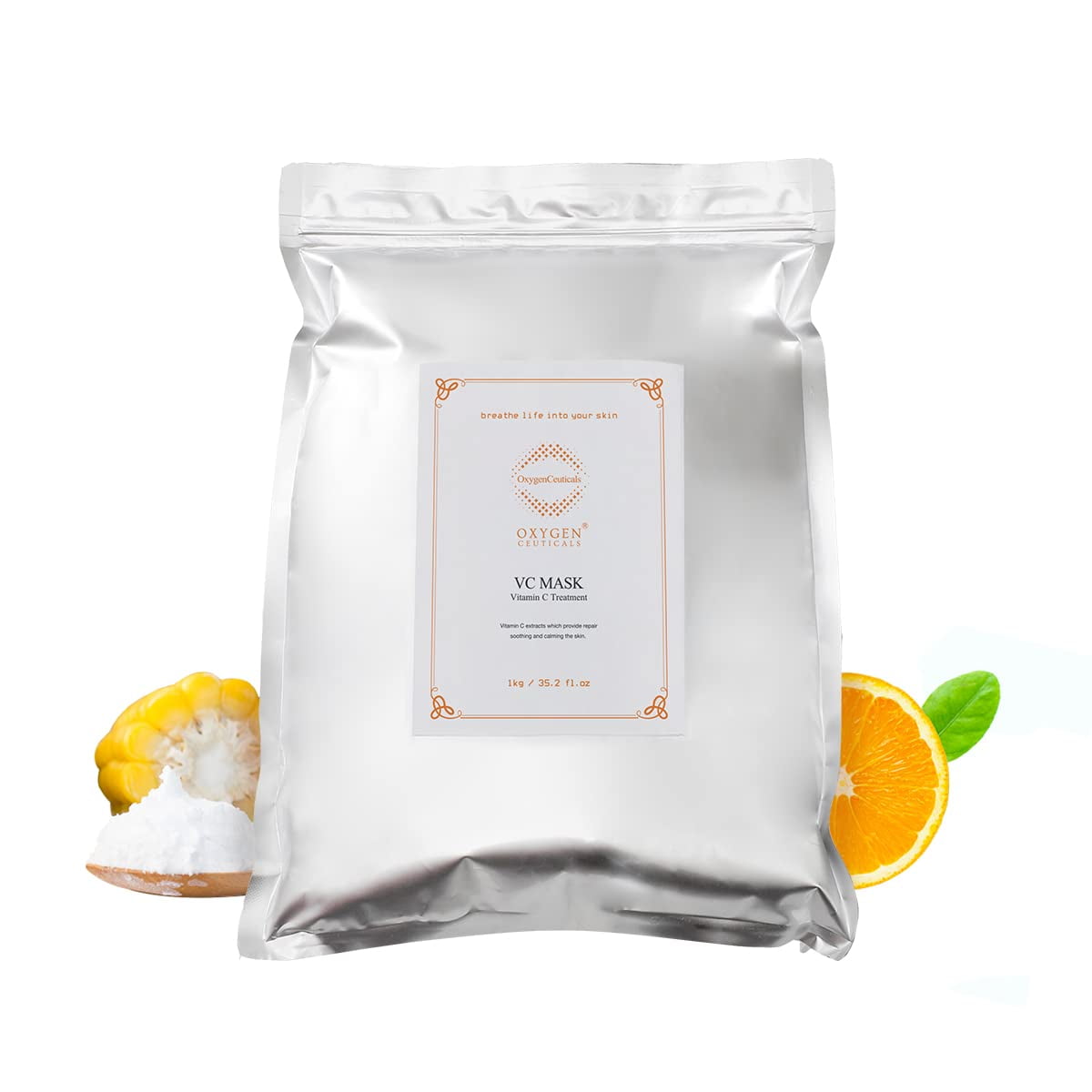 VC Mask – Premium Vitamin C Peel-Off Algae Mask for Purifying Treatment ...