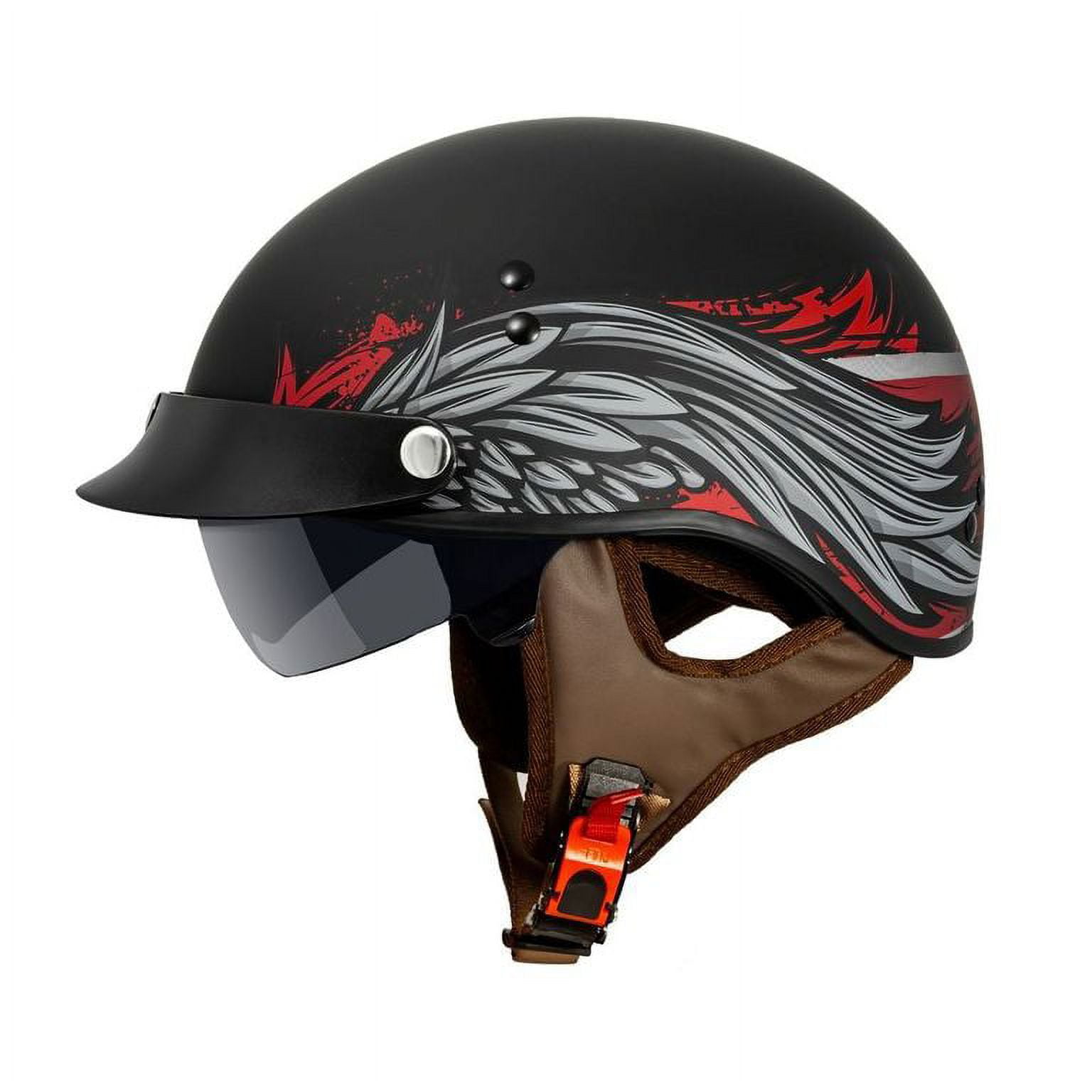 VCAN Half Shell Helmet - Walmart.com