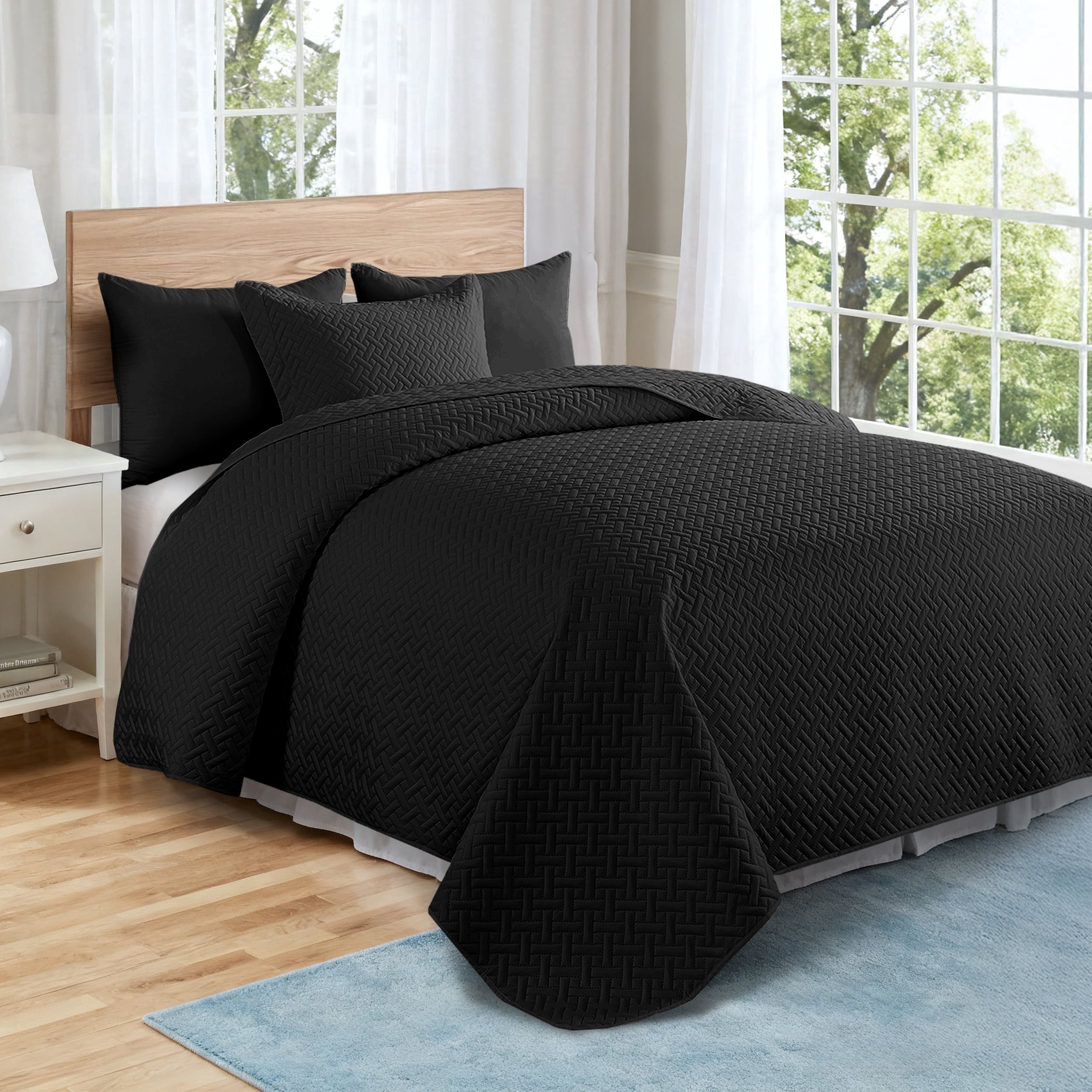 VCCOEM Quilt Set Full/Queen Size Lightweight Bedspreads, All Season ...