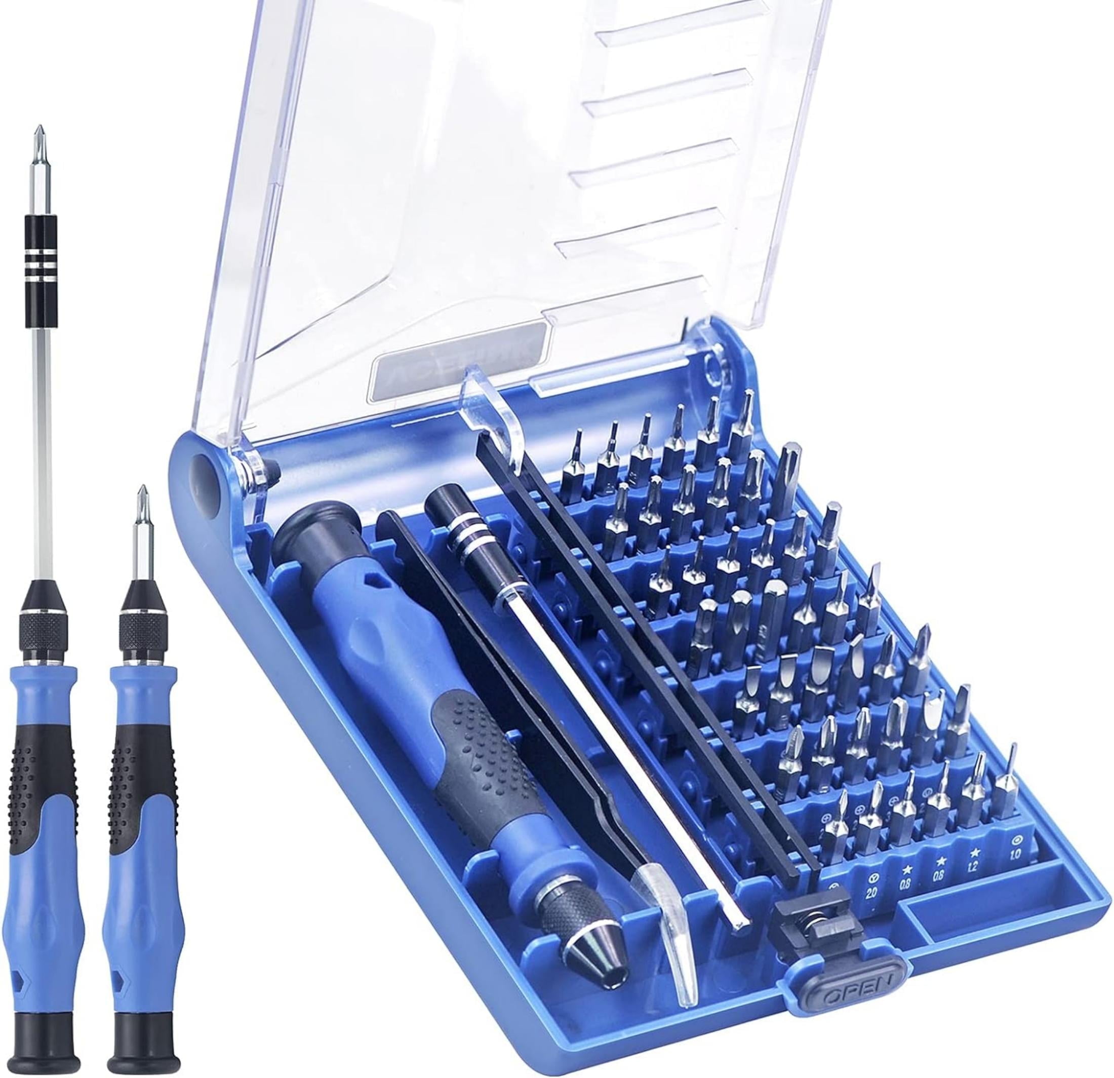 VCELINK Mini Screwdriver Set, 42 Bits, 45-in-1 Magnetic Precision Kit ...