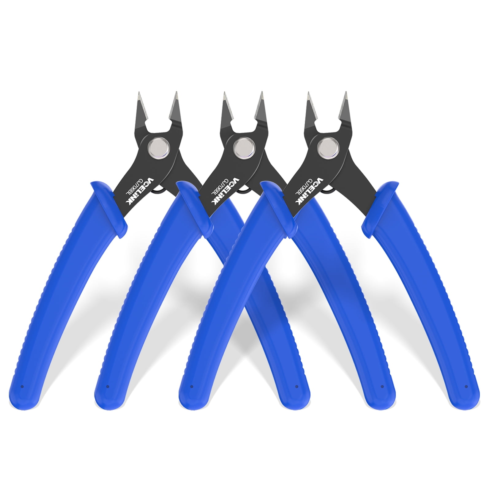 VCELINK Spring-Loaded Small Wire Cutter, for Electronics, Jewelry ...