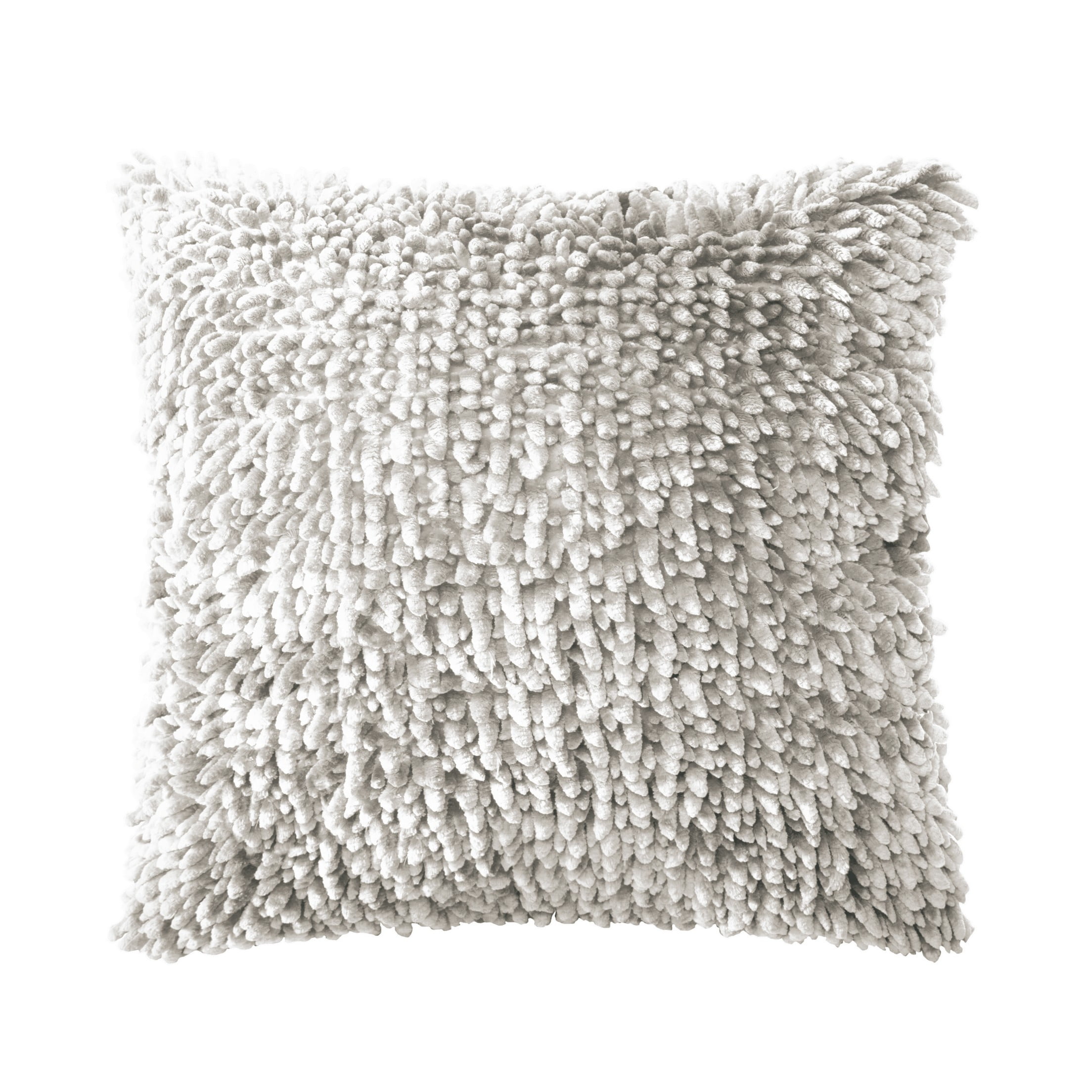 VCNY Home Amory Pearl Noodle 18' x 18" Decorative Pillow, Anthracite ...