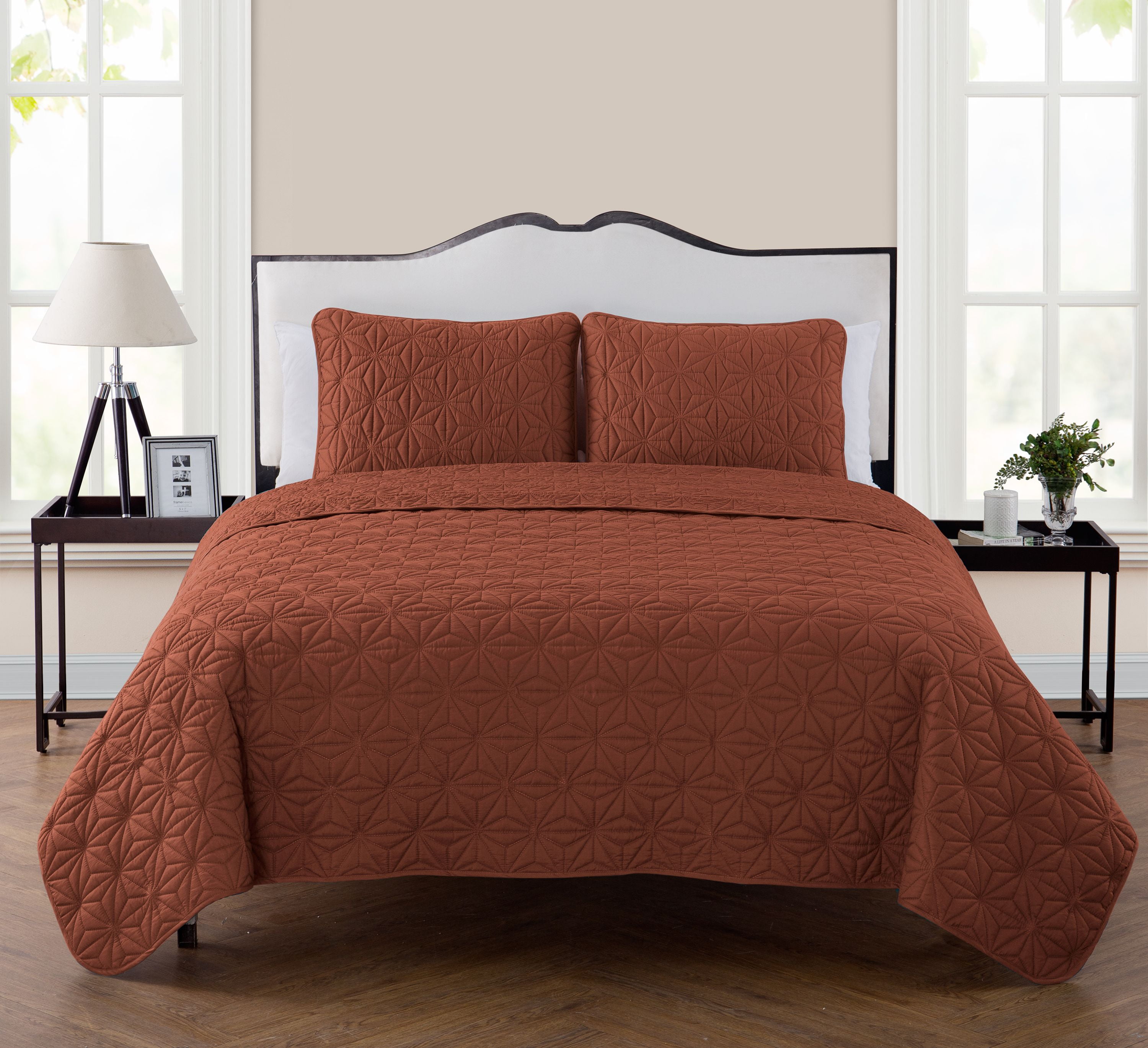 VCNY Home Kaleidoscope Quilt Set - Full/Queen Size - Walmart.com