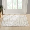 VCNY Home Reign Ivory Loop Texture Polyester Scatter Area Rug, 30" x 45 ...