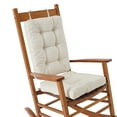 VCOMSOFT Rocking Chair Cushion Premium Linen Non Slip Chair Cushions ...