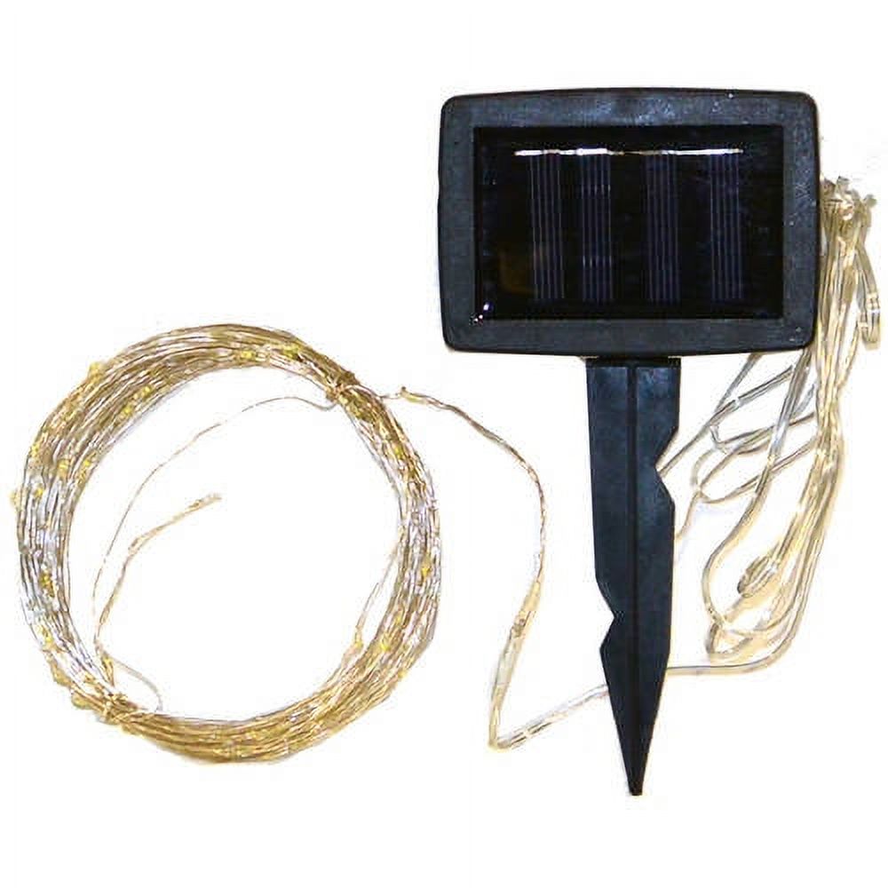VCS LED Solar Light String, 50 Lights - Walmart.com