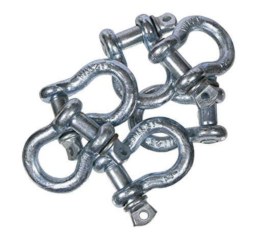 VCT 10 Pack 1/2" Bow Shackle Clevis Screw PINS Anchor Rigging / 2 TON - Walmart.com