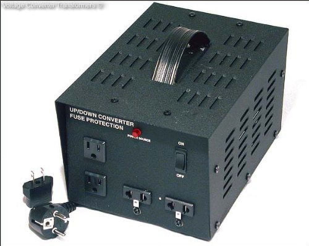 VCT VT-1500 Step Up and Down Voltage Converter Transformer- AC 110/220 ...