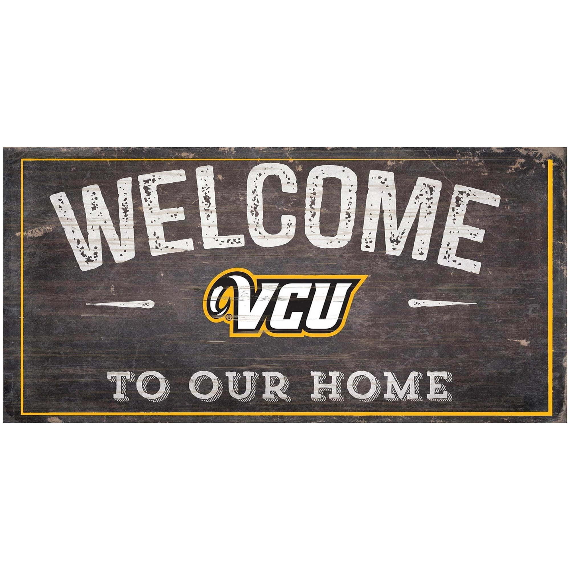 VCU Rams 6" x 12" Welcome To Our Home Sign - Walmart.com