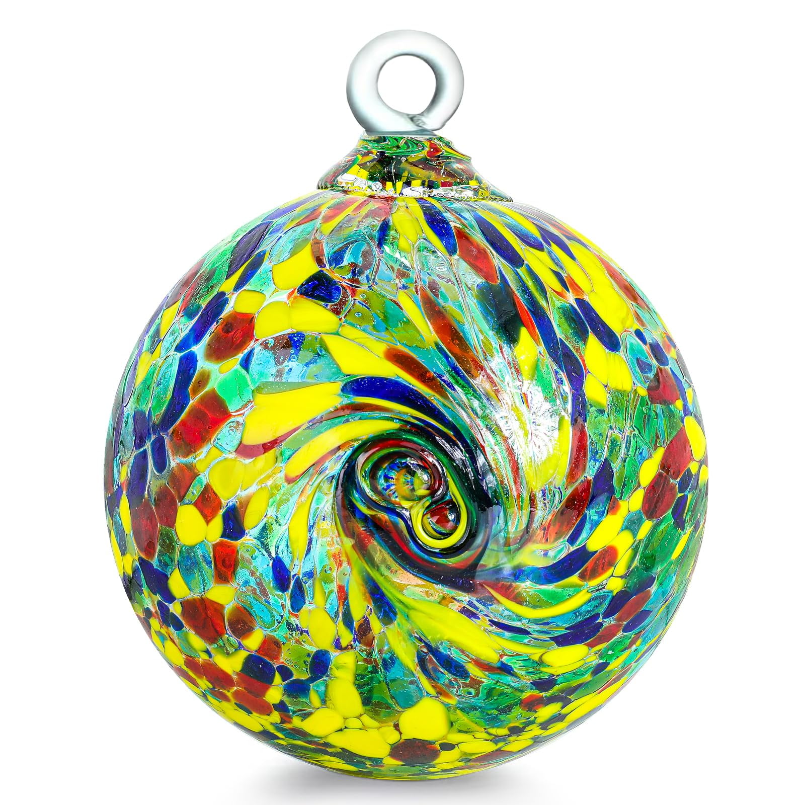 VCUTEKA Hanging Friendship Balls, Glass Ball Hand Made Witch Ball for ...