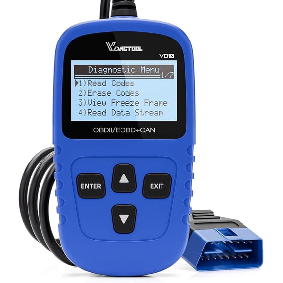 VD10 OBD2 Scanner Code Reader Car Diagnostic Tool Engine Fault Code ...