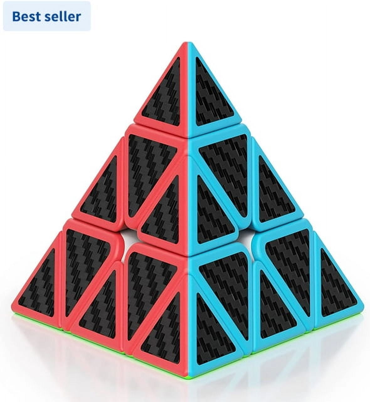 VDEALEN Pyramid Speed Cube Original Triangle Pyraminx Puzzle Cube ...