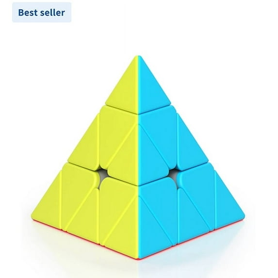 VDEALEN Pyramid Speed Cube Original Triangle Pyraminx Puzzle Cube ...