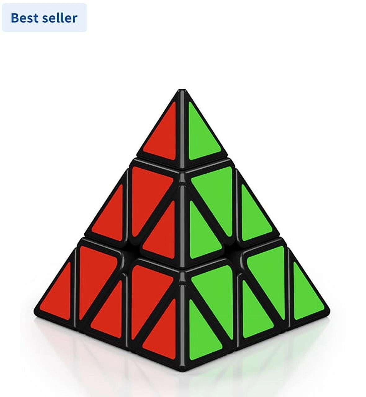 VDEALEN Pyramid Speed Cube Original Triangle Pyraminx Puzzle Cube ...