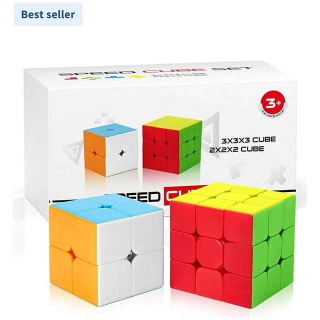 VDEALEN Speed Cube Set, 2X2 3X3 Speed Cube Original Fast Cube with ...