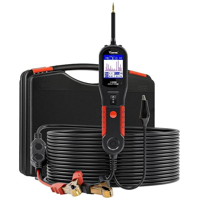 VDIAGTOOL V200 Automotive Electrical Circuit Tester Probe, 12V/24V, Car ...