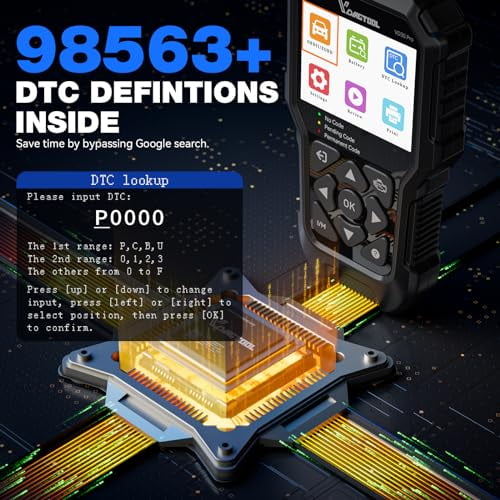 VDIAGTOOL VD30 Pro Car Code Reader, OBD2 Scanner Diagnostic Tool for ...