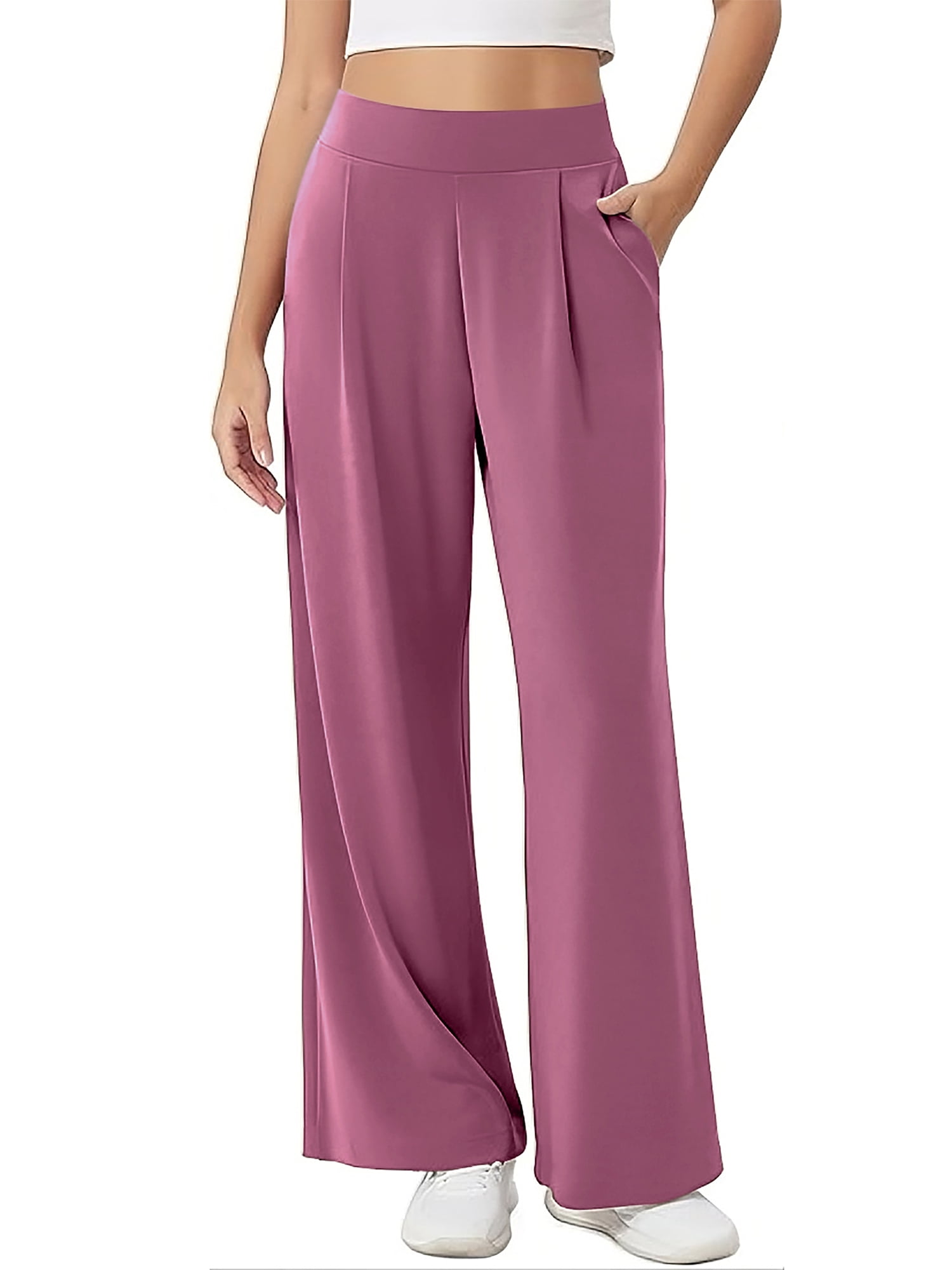 VDJ Sweatpants for Women Casual Fit Flowy Yoga Pants High Waisted ...