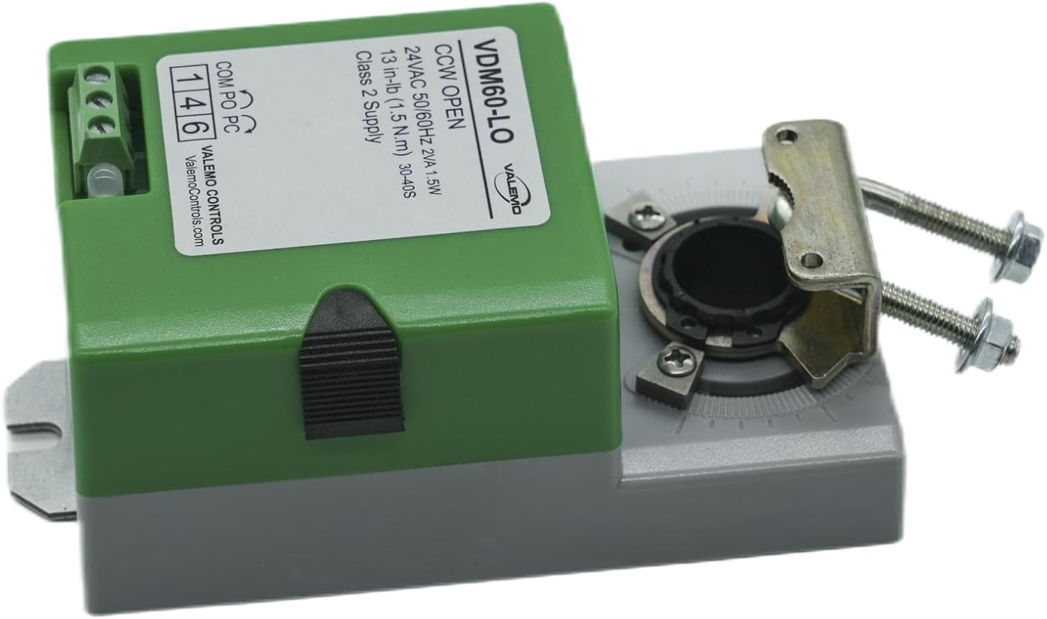 VDM60-LO HVAC Damper Actuator, 24VAC/DC On/Off, Floating Non-Spring ...