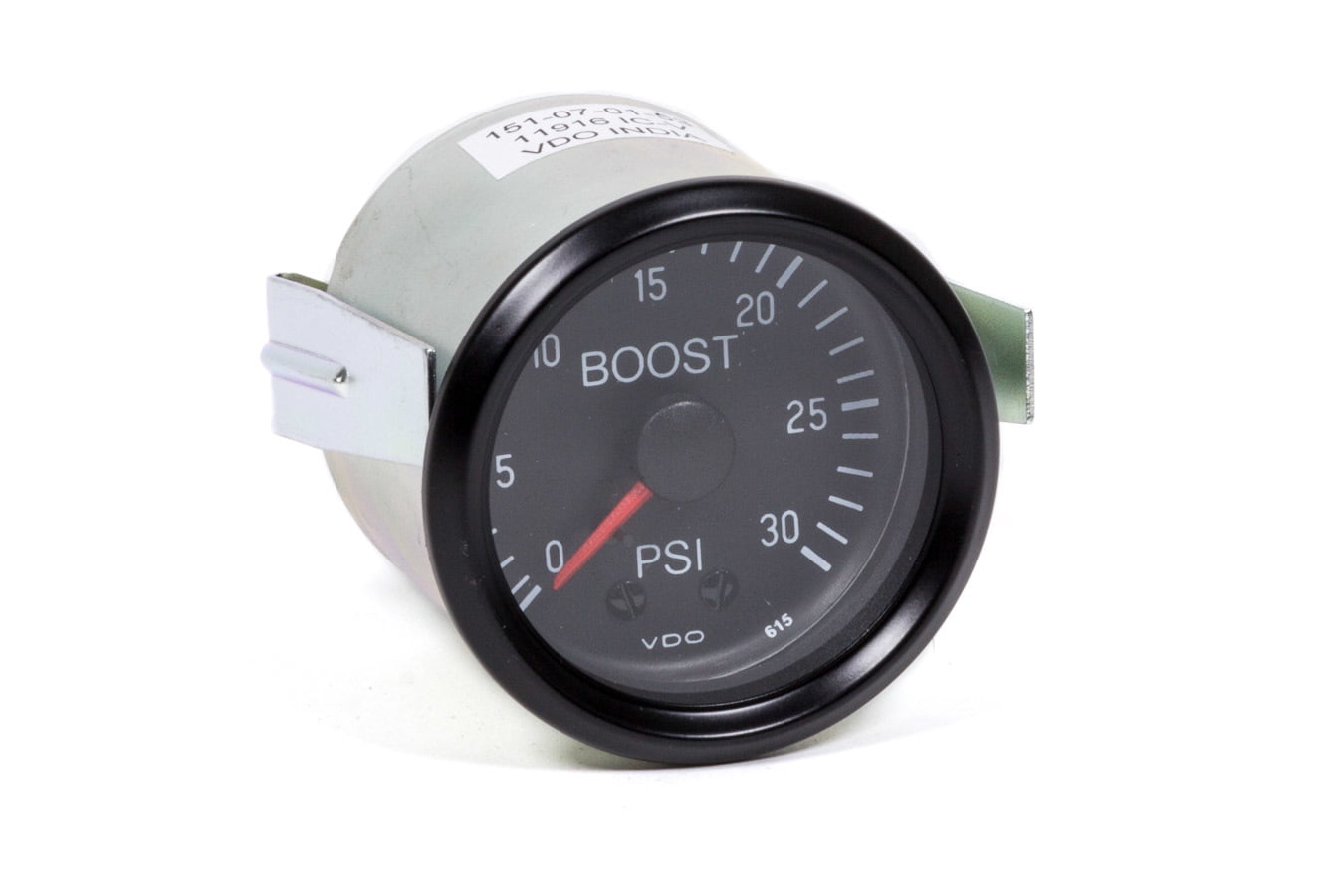 VDO VDO150-052 2.062 in. dia. 0-30PSI Mechanical Cockpit Boost Gauge ...