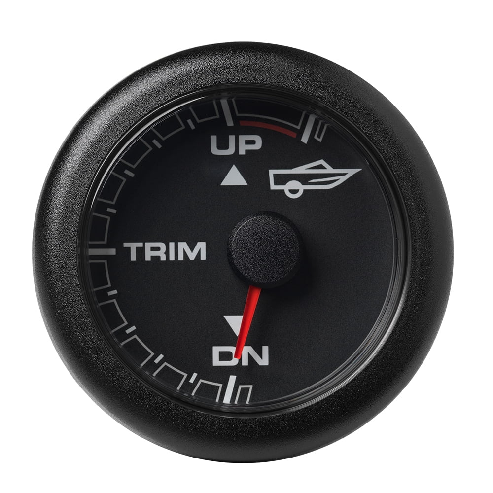 Veratron 52MM (2-1/16") OceanLink Engine Trim Gauge - Black D ...