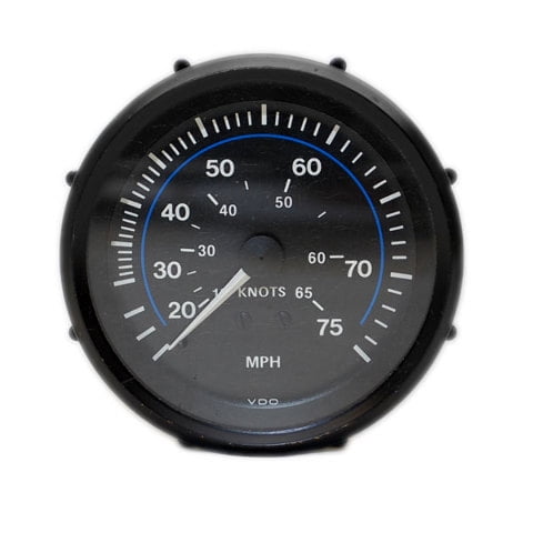 VDO Boat Speedometer 1 115 015 046A | 75 MPH 3 1/4 Inch Black - Walmart.com