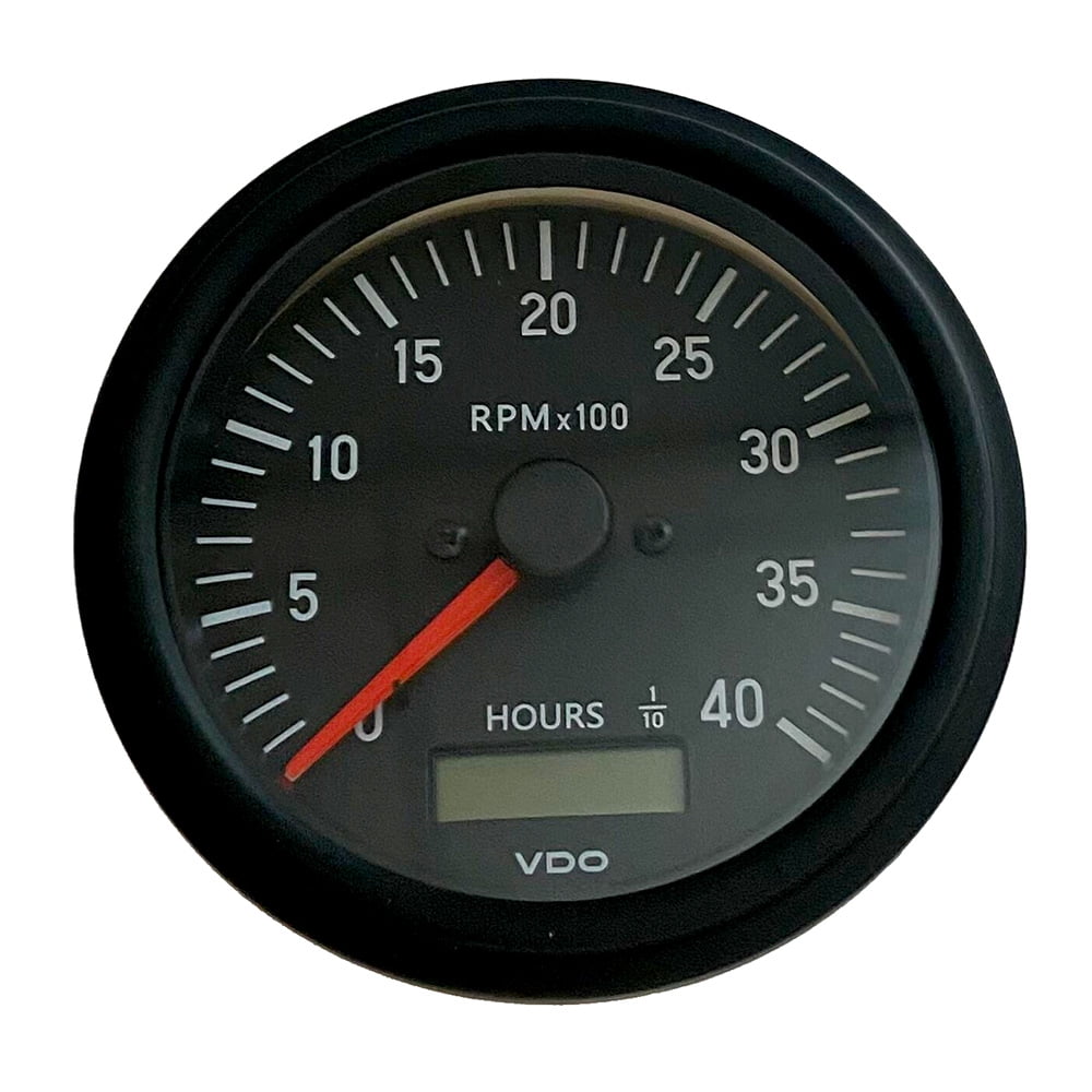 VDO Cockpit International Gen II 4K RPM Tachometer w/Hourmeter ...