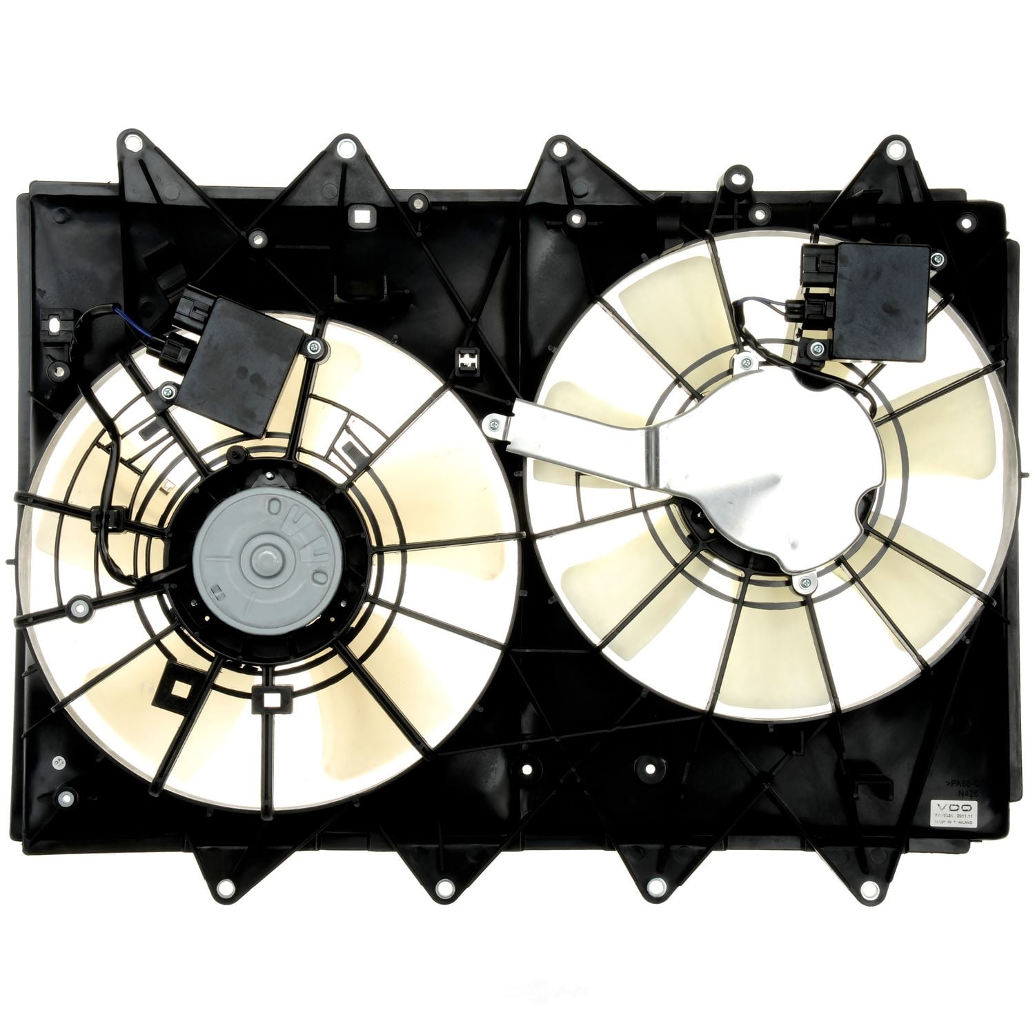 VDO FA70831 Dual Radiator & Condenser Fan Assembly - Walmart.com