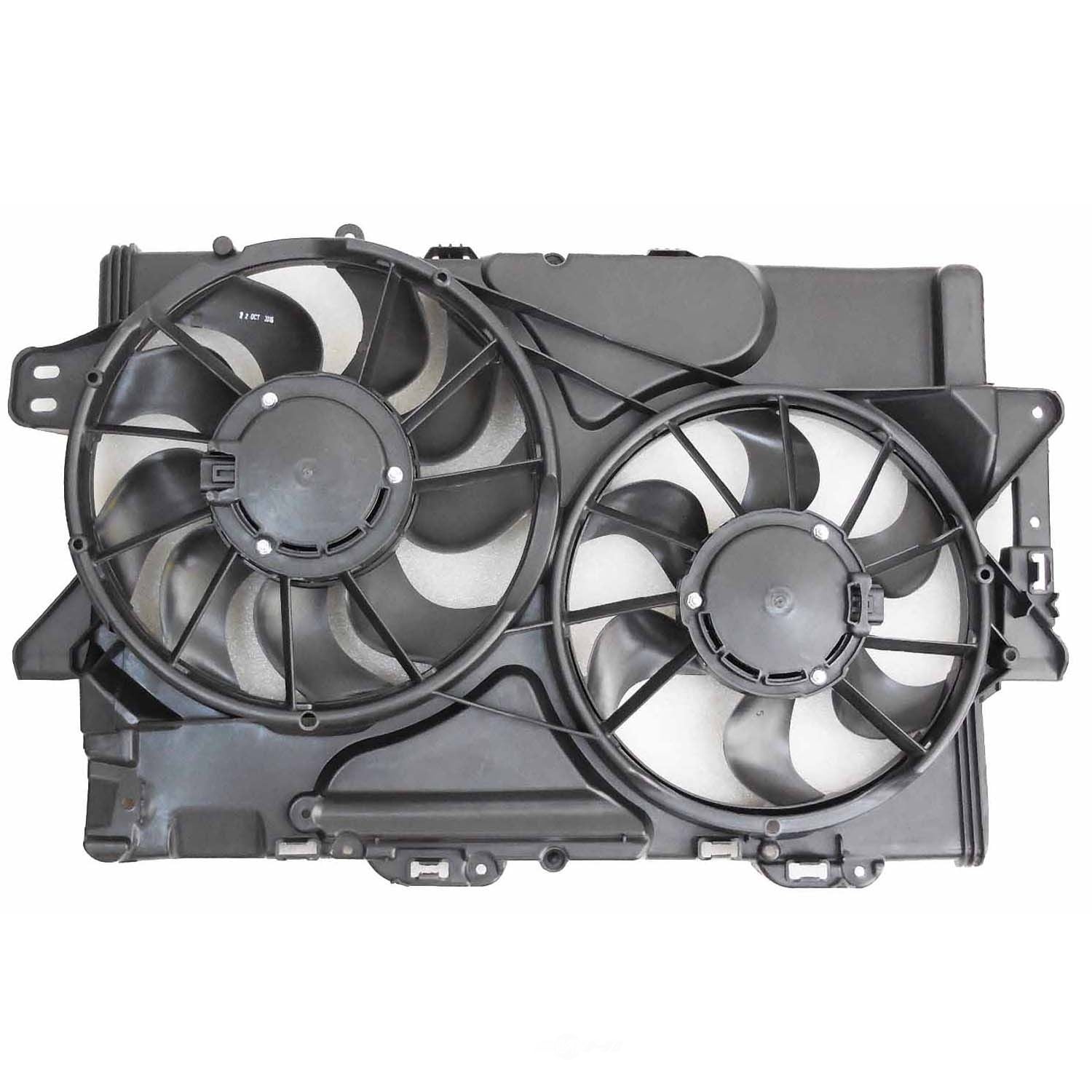 VDO FA72124 Dual Radiator & Condenser Fan Assembly - Walmart.com