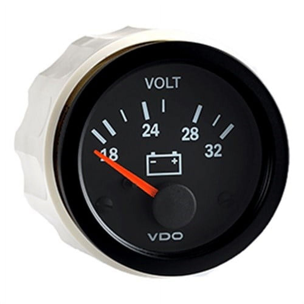 VDO Vision Black 24V Voltmeter - Walmart.com