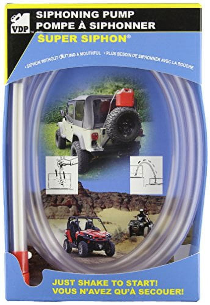 VDP Universal Products 3506 3/8" Plastic Super Siphon - Walmart.com