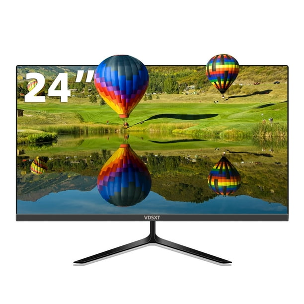 VDSXT 24inch FHD 1920*1080 75hz Flat Panel Computer Monitor Frameless ...