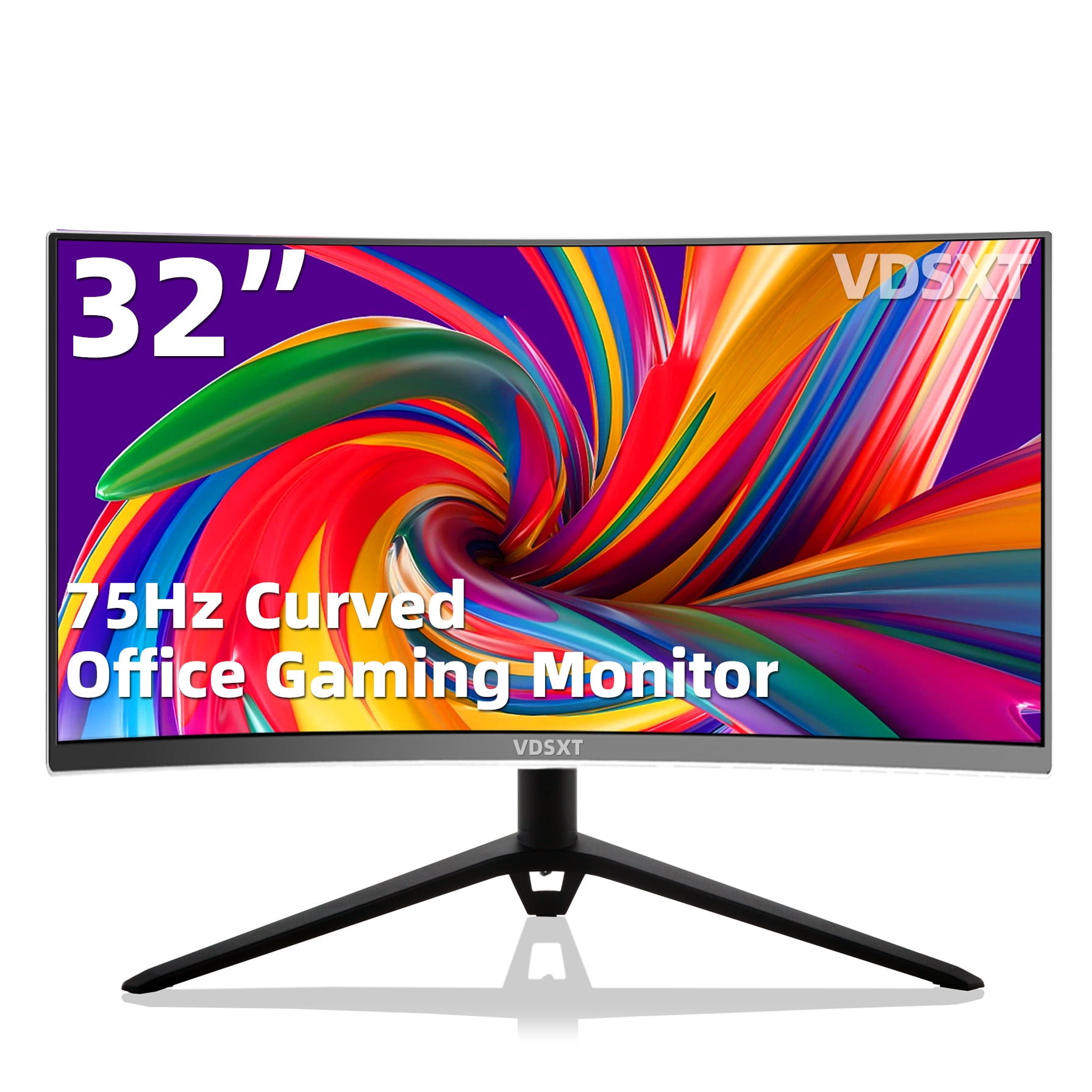 VDSXT 32inch FHD 1920*1080 75hz Adjustable Curved Gaming Monitor ...