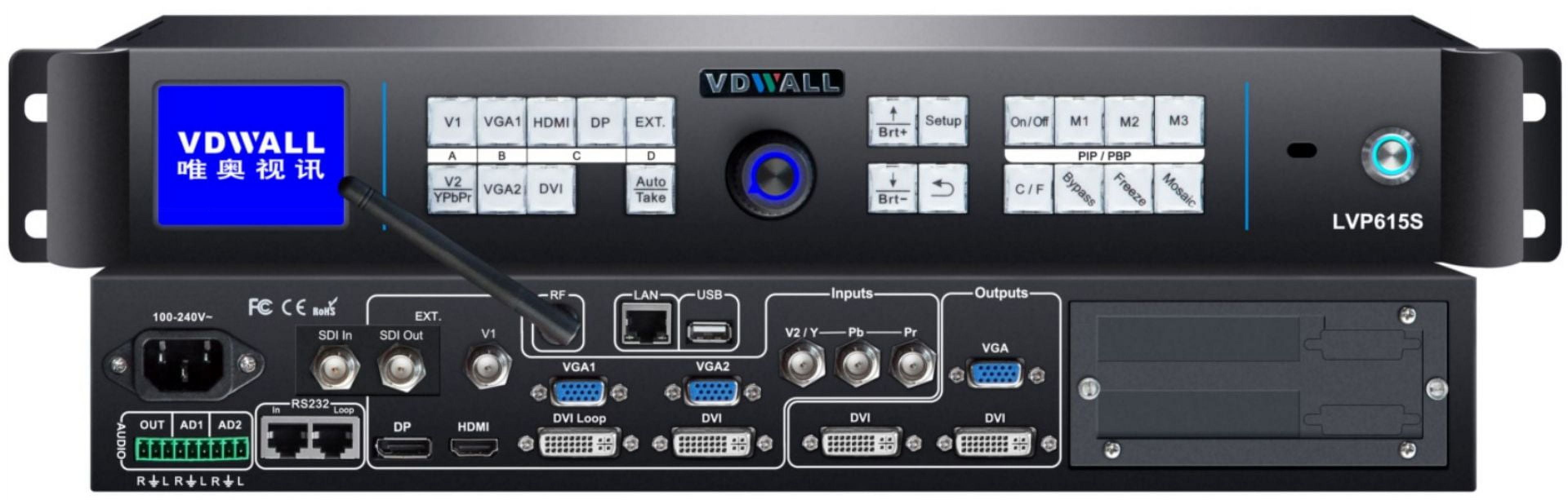 VDWall LVP615S Series LED VIDEO PROCESSOR - Walmart.com