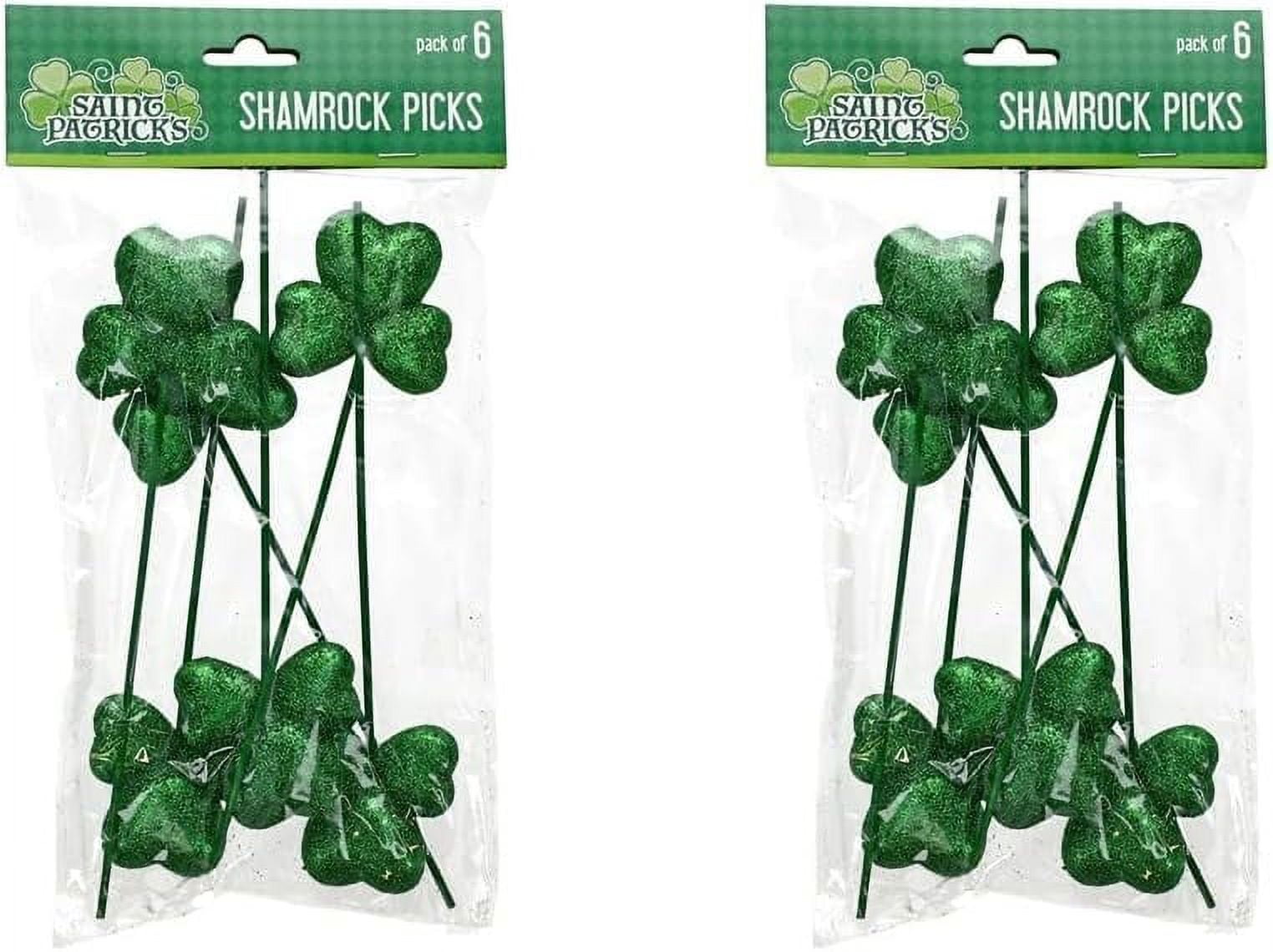 VE St. Patrick's Day Shamrock Picks, 6-Ct. Packs. Great Additions To ...