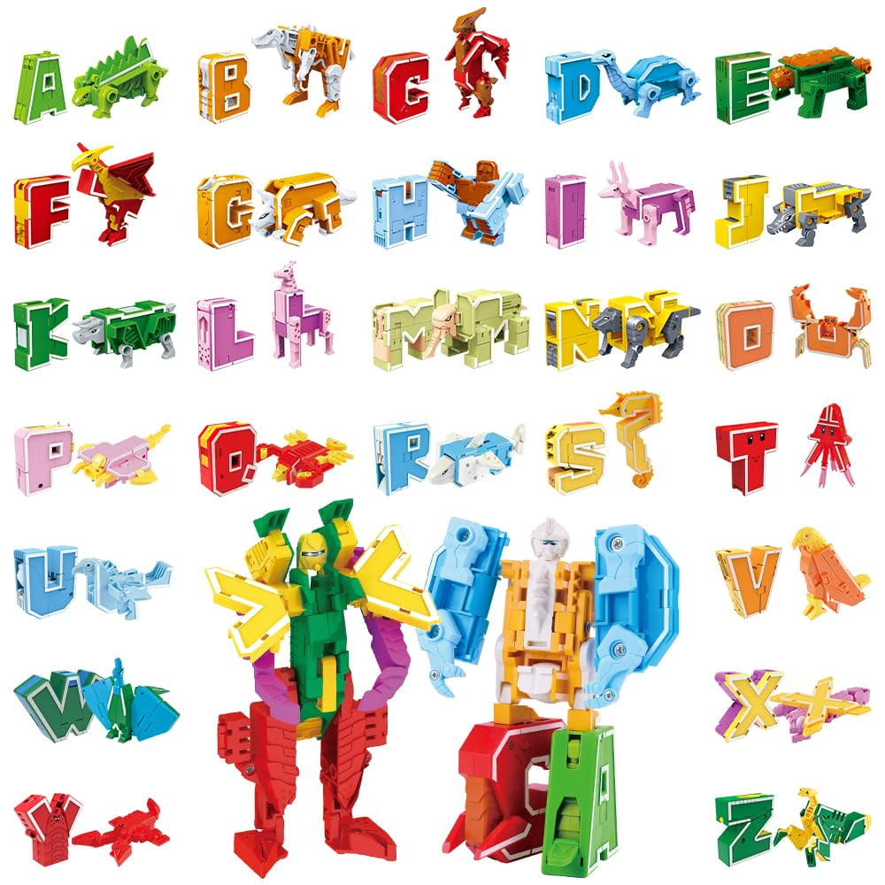 VEAIS Alphabet Animal Toys SSF20 for Kids, STEM ABC Learning Alphabots ...