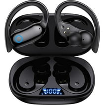 LETSCOM U8I Bluetooth Headphones V5.0 IPX7 Waterproof, HiFi Bass Stereo ...
