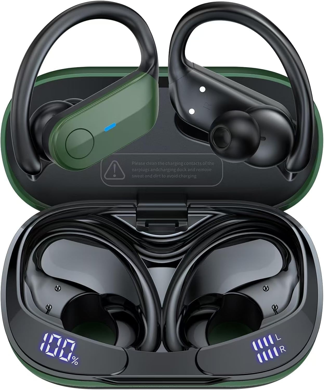 VEAT00L Bluetooth 5.0 Wireless Earbuds, IPX5 Waterproof, Noise ...