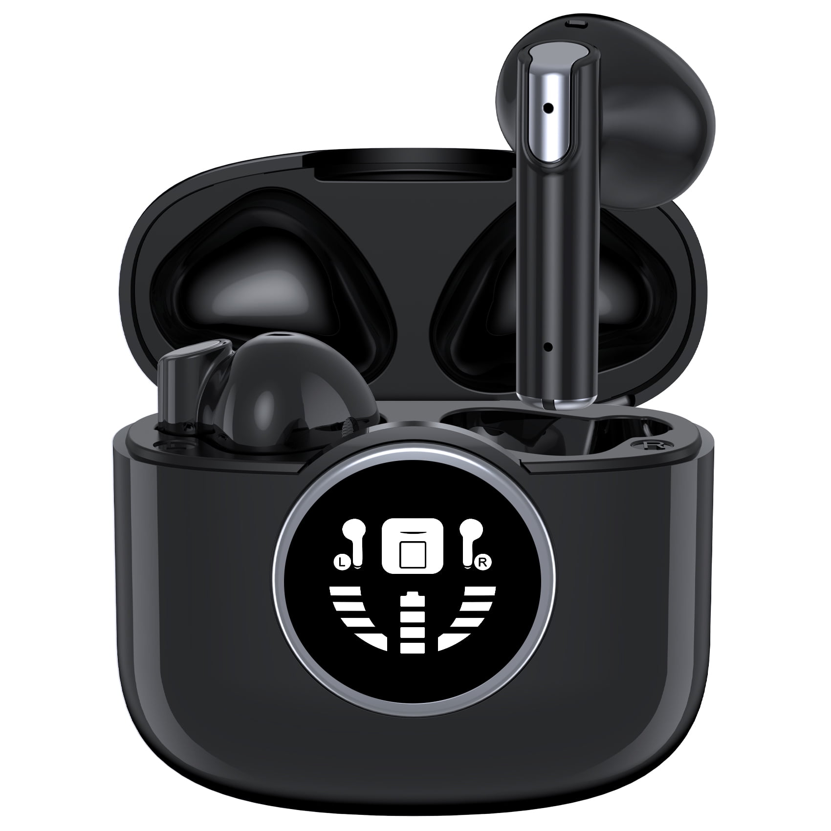 VEAT00L Bluetooth 5.0 Wireless Earbuds, IPX5 Waterproof, Noise ...