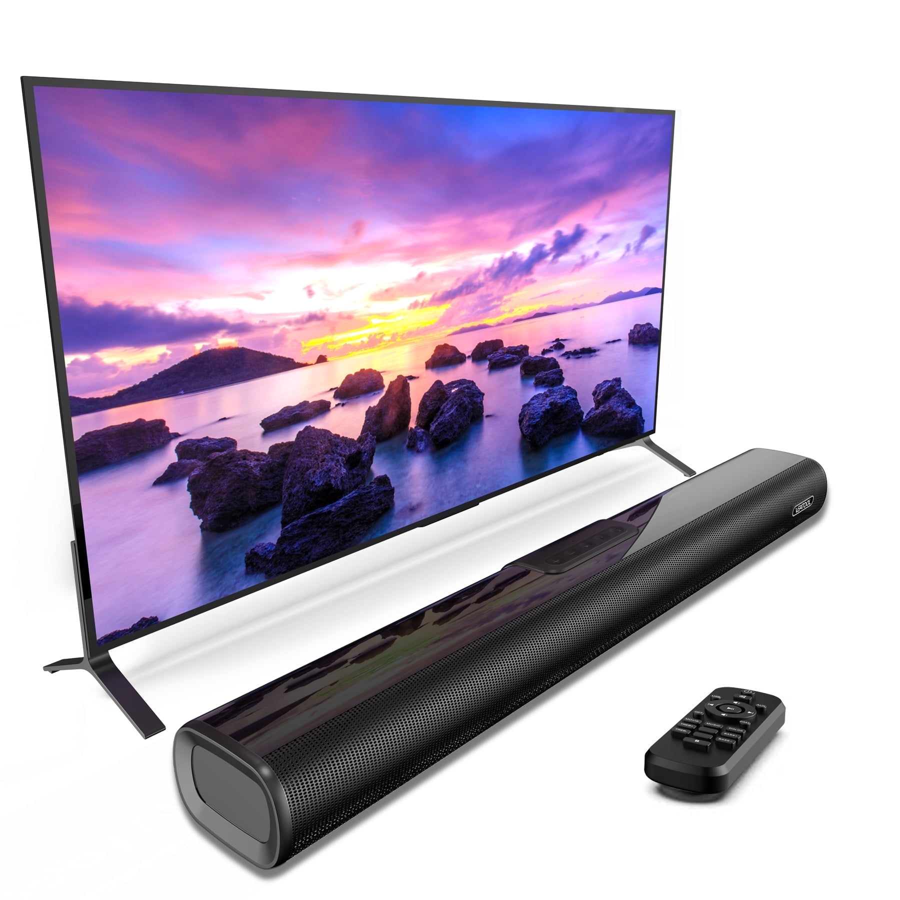 VEATOOL 2.1ch Sound Bars for TV, Soundbar with Subwoofer, Wired ...
