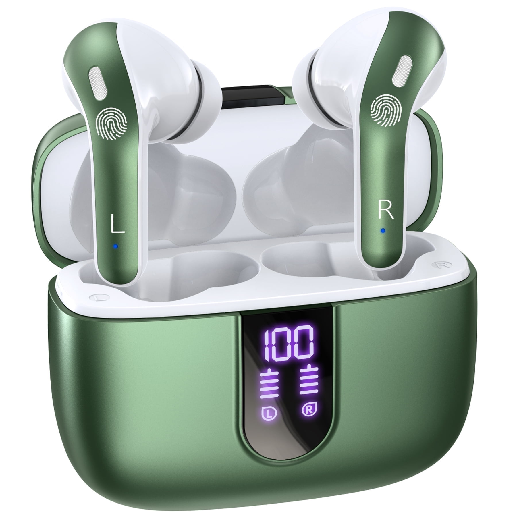 VEATOOL Bluetooth Headphones True Wireless Earbuds 65H Playback Power ...