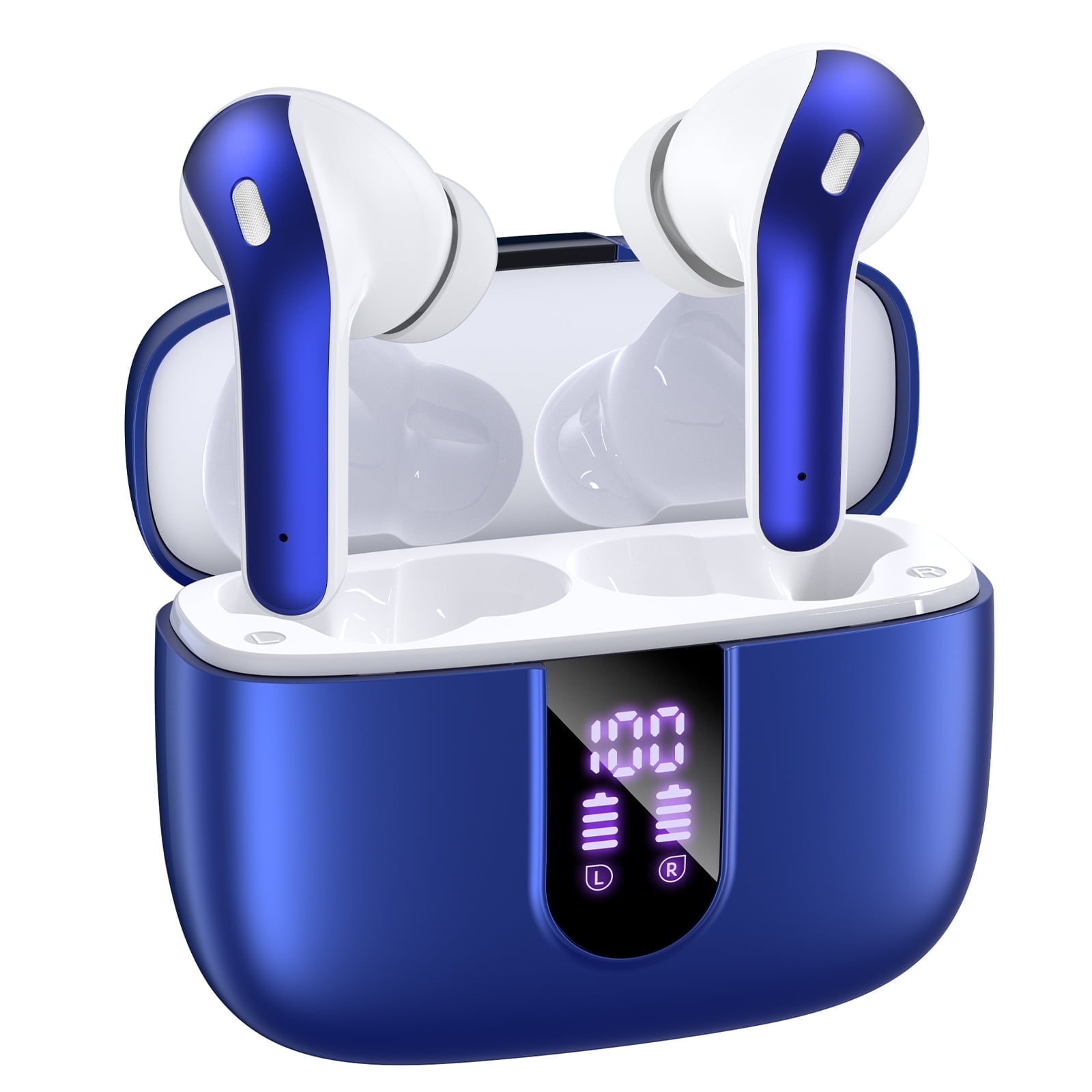 VEATOOL Bluetooth Headphones True Wireless Earbuds 65H Playback Power ...