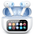 VEATOOL G01 Wireless Earbuds with Smart Touch Control, ANC+ENC Noise ...