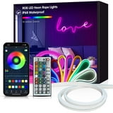 Wintergreen Lighting LED Rope Light, LED Flexible Light Rope String ...