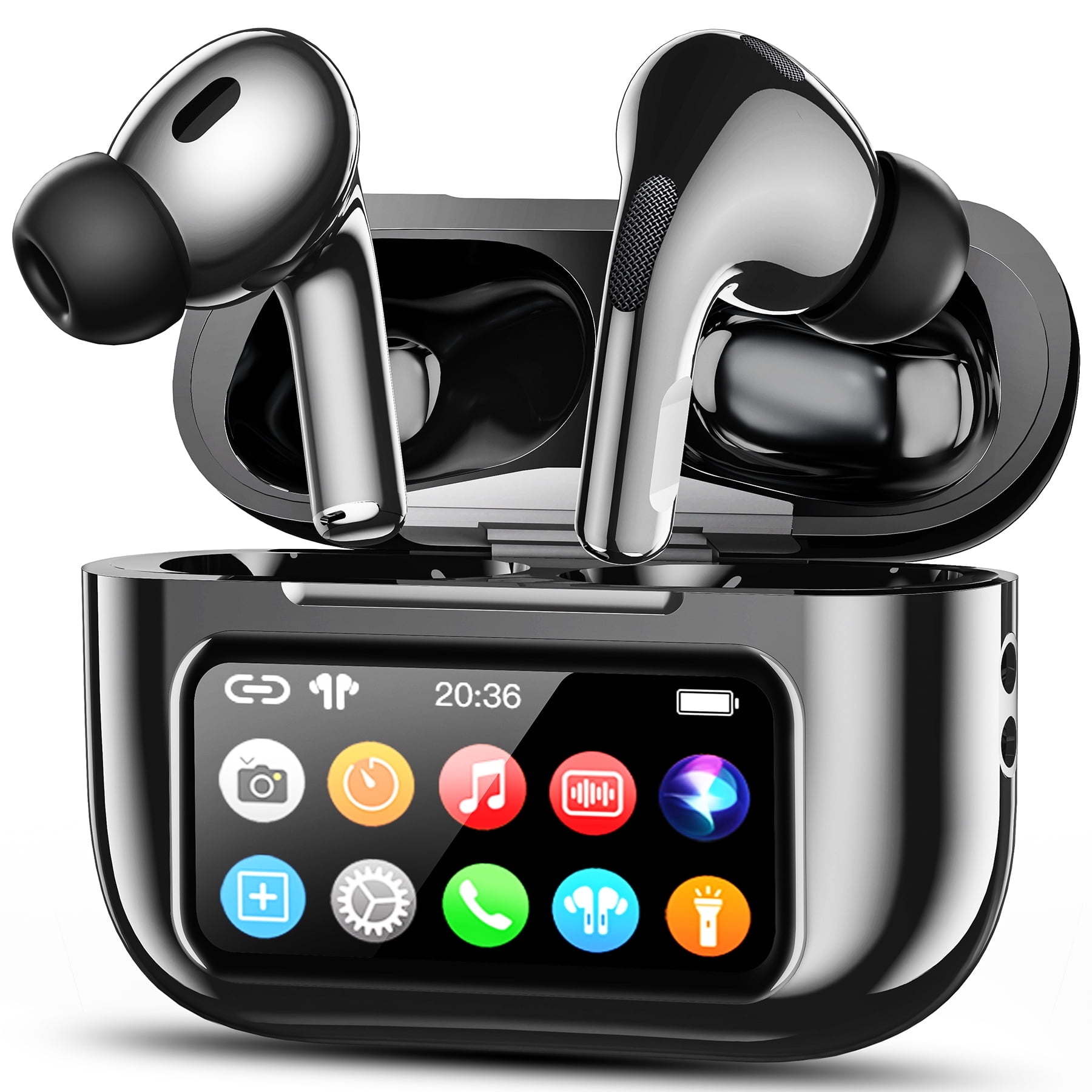 VEATOOL Wireless Earbuds, Bluetooth 5.4 Ear Buds with Multifunctional ...