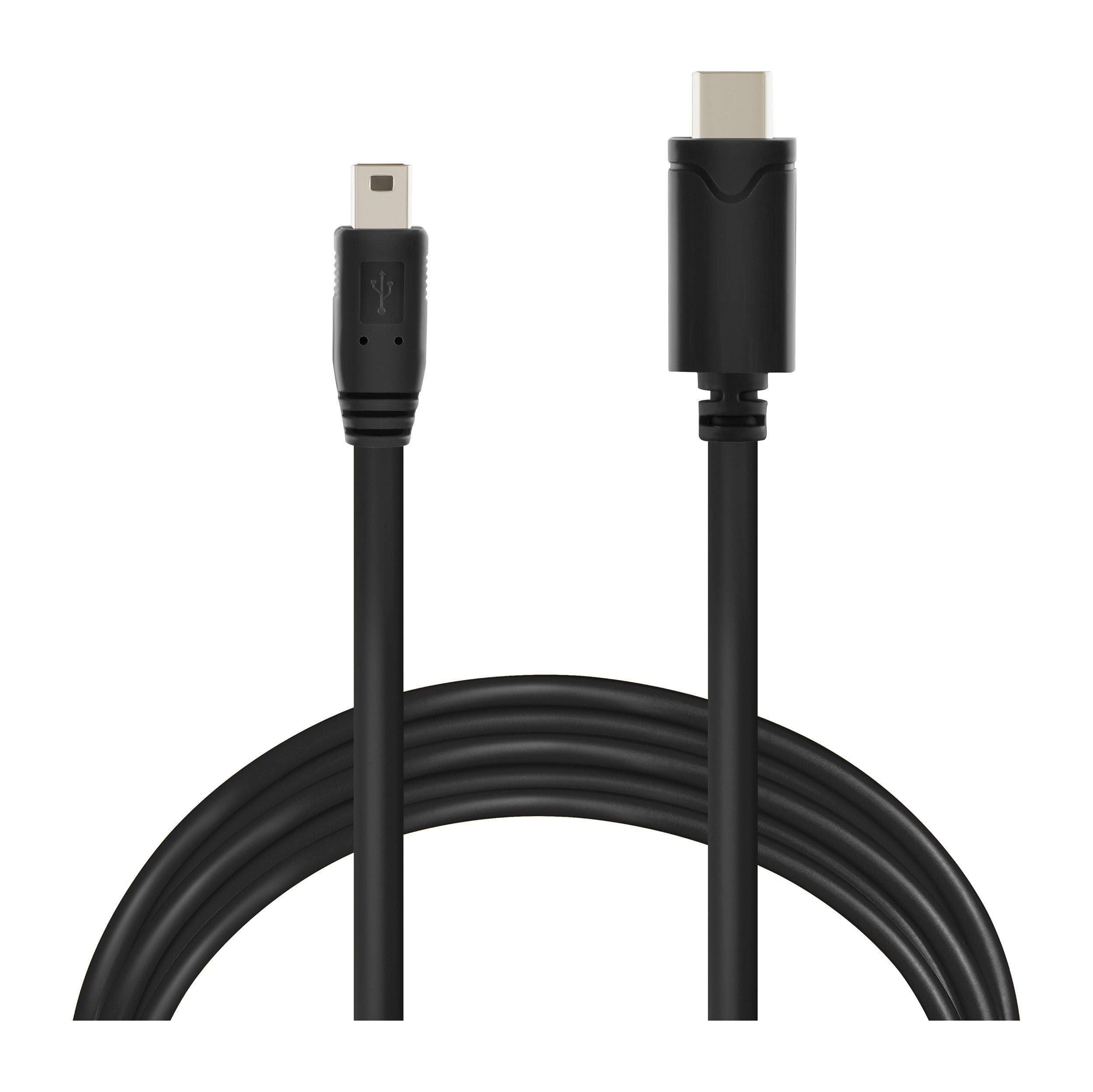VEBNER 20-Foot Mini USB 5-Pin to USB Type C Cable - Extra Long ...